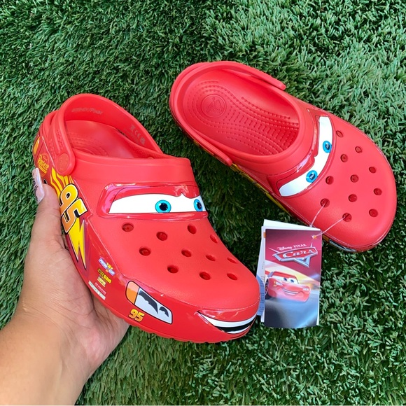 CROCS | Shoes | Cars X Disney Pixar X Classic Clogs Lightning Mcqueen ...